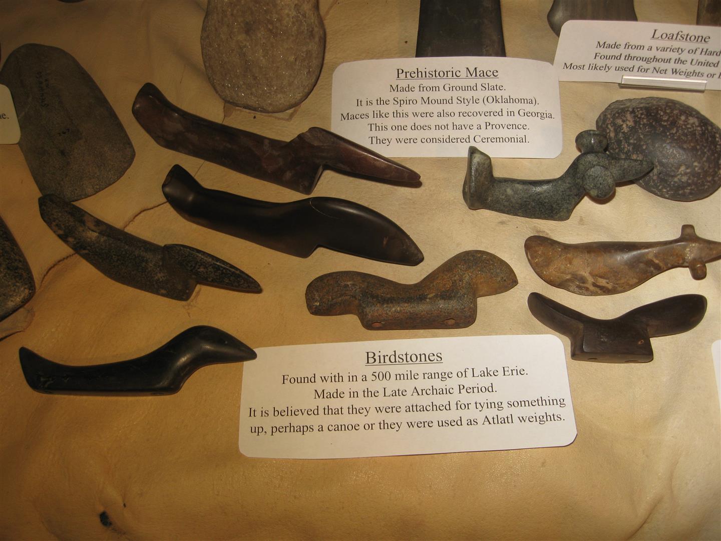 Prehistoric Indian Stone Artifacts – Stones and Bones