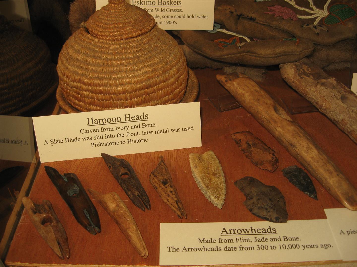 Eskimo Artifacts | Stones and Bones Traveling Museum