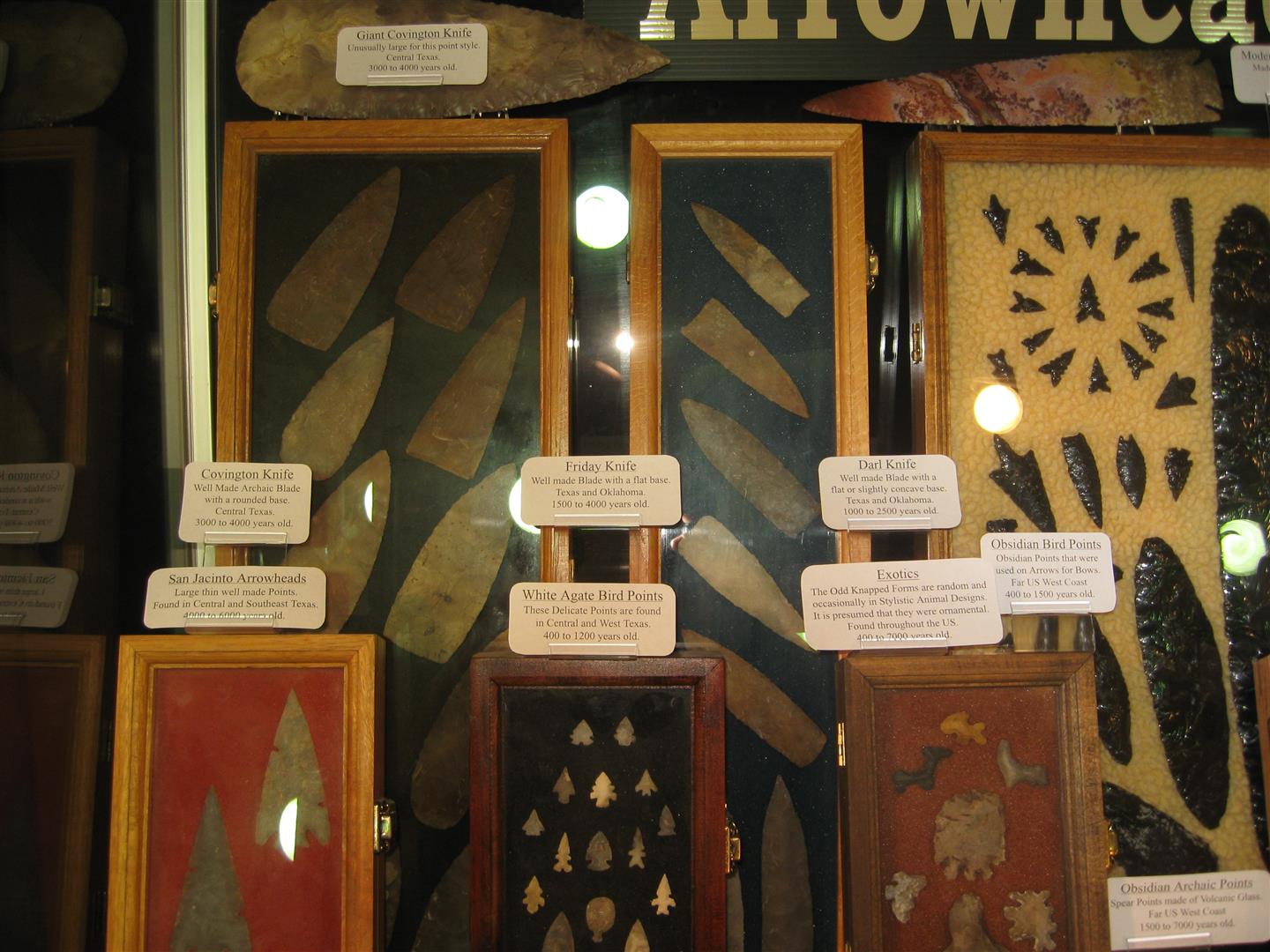 Native American Artifacts Arrowheads | Stones and Bones Traveling Museum