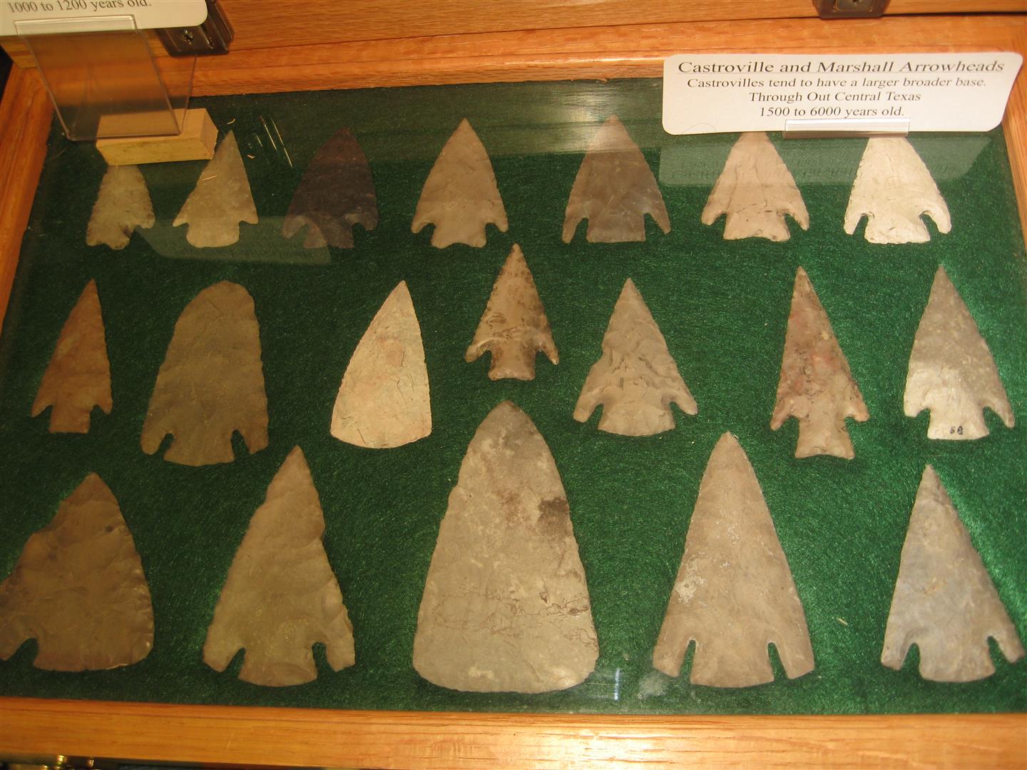 Native American Artifacts Arrowheads | Stones and Bones Traveling Museum