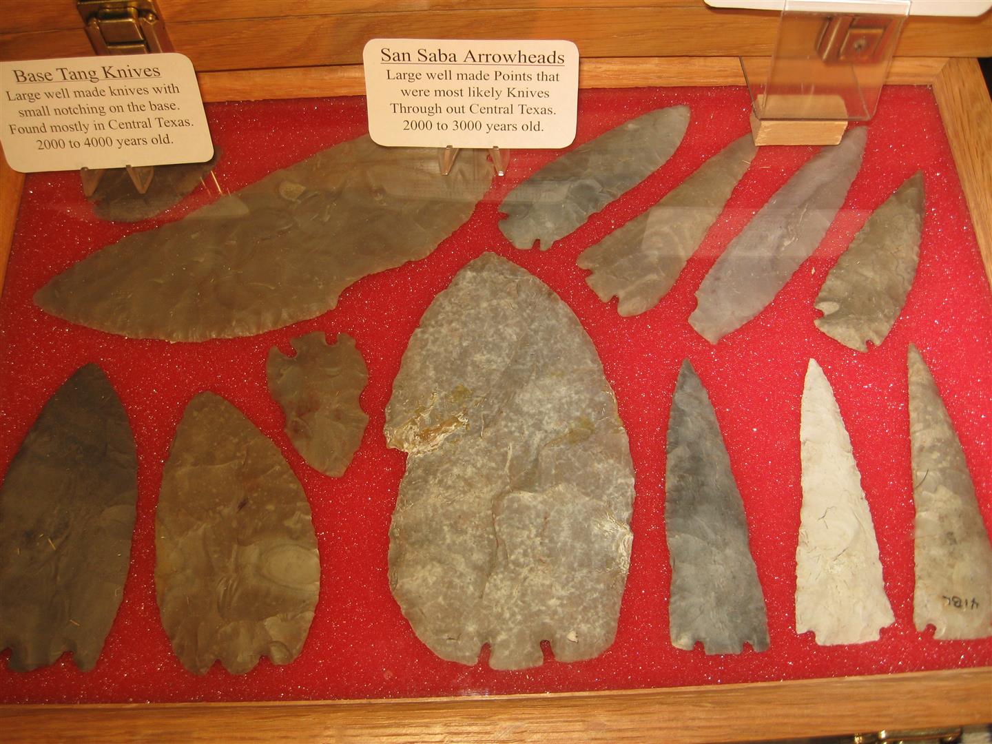 Native American Artifacts Arrowheads | Stones and Bones Traveling Museum