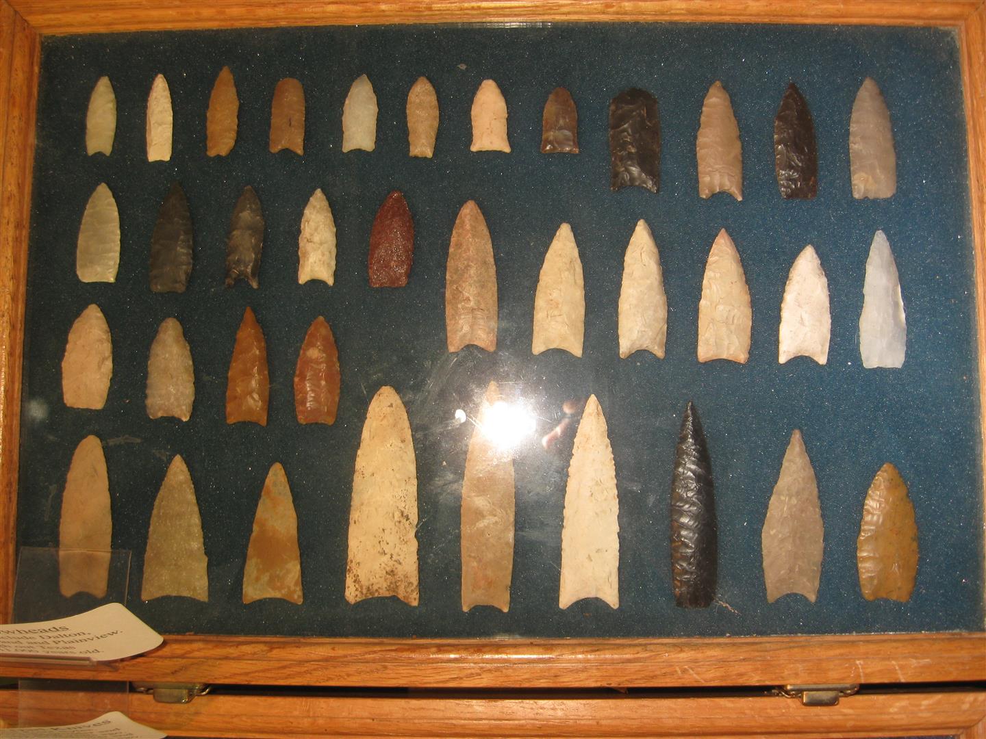 Native American Artifacts Arrowheads | Stones and Bones Traveling Museum