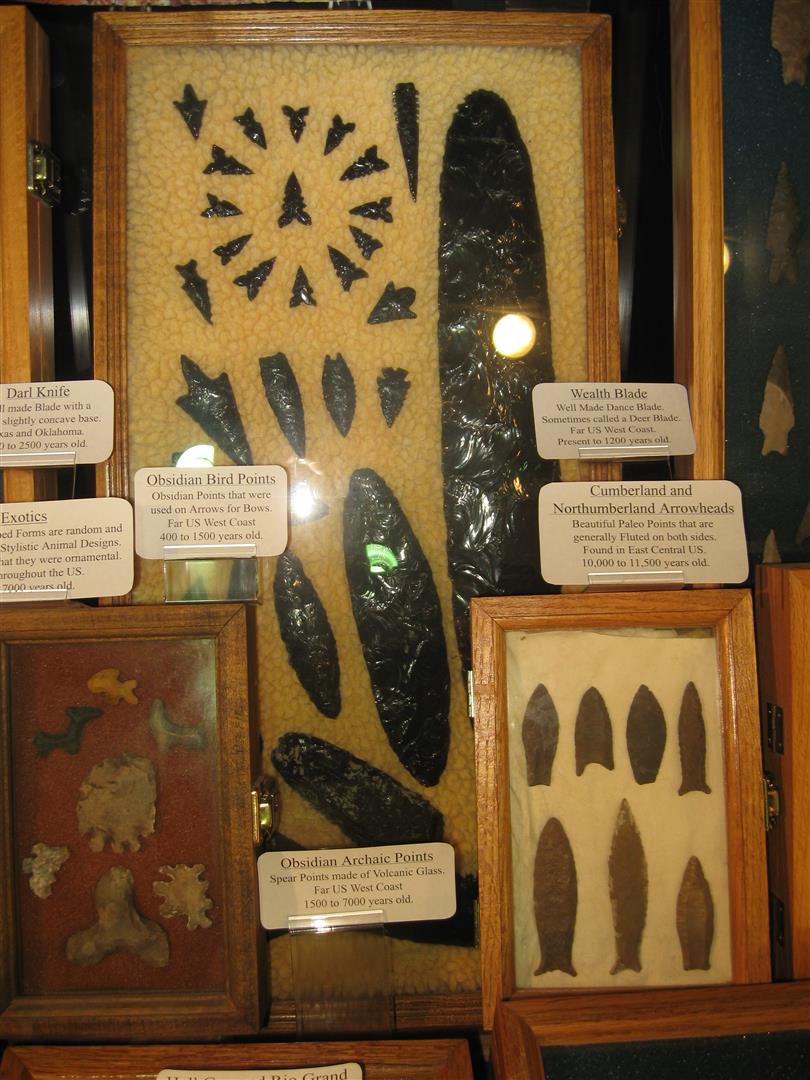Native American Artifacts Arrowheads | Stones and Bones Traveling Museum