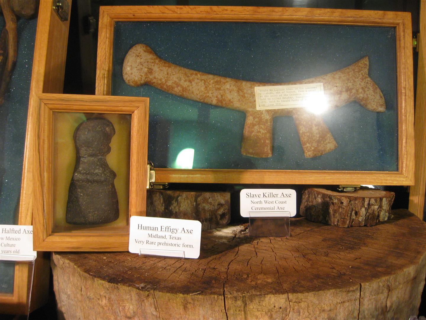 Native American Artifacts Prehistoric Axe | Stones and Bones Traveling ...