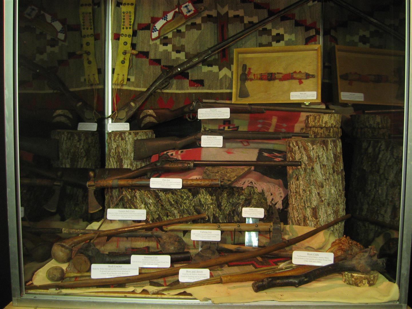 Native American Weapons | Stones and Bones Traveling Museum